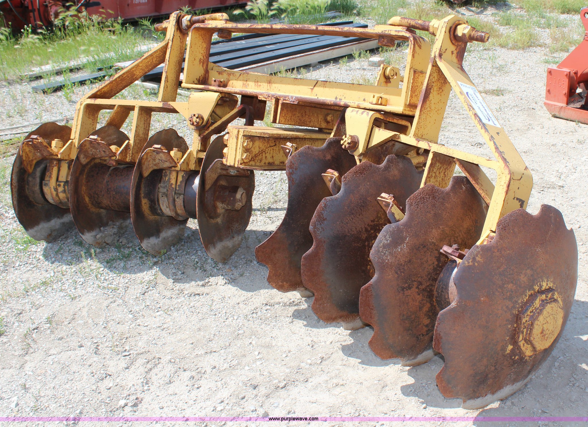 Rome disk section in Elwood, KS | Item H2554 sold | Purple Wave