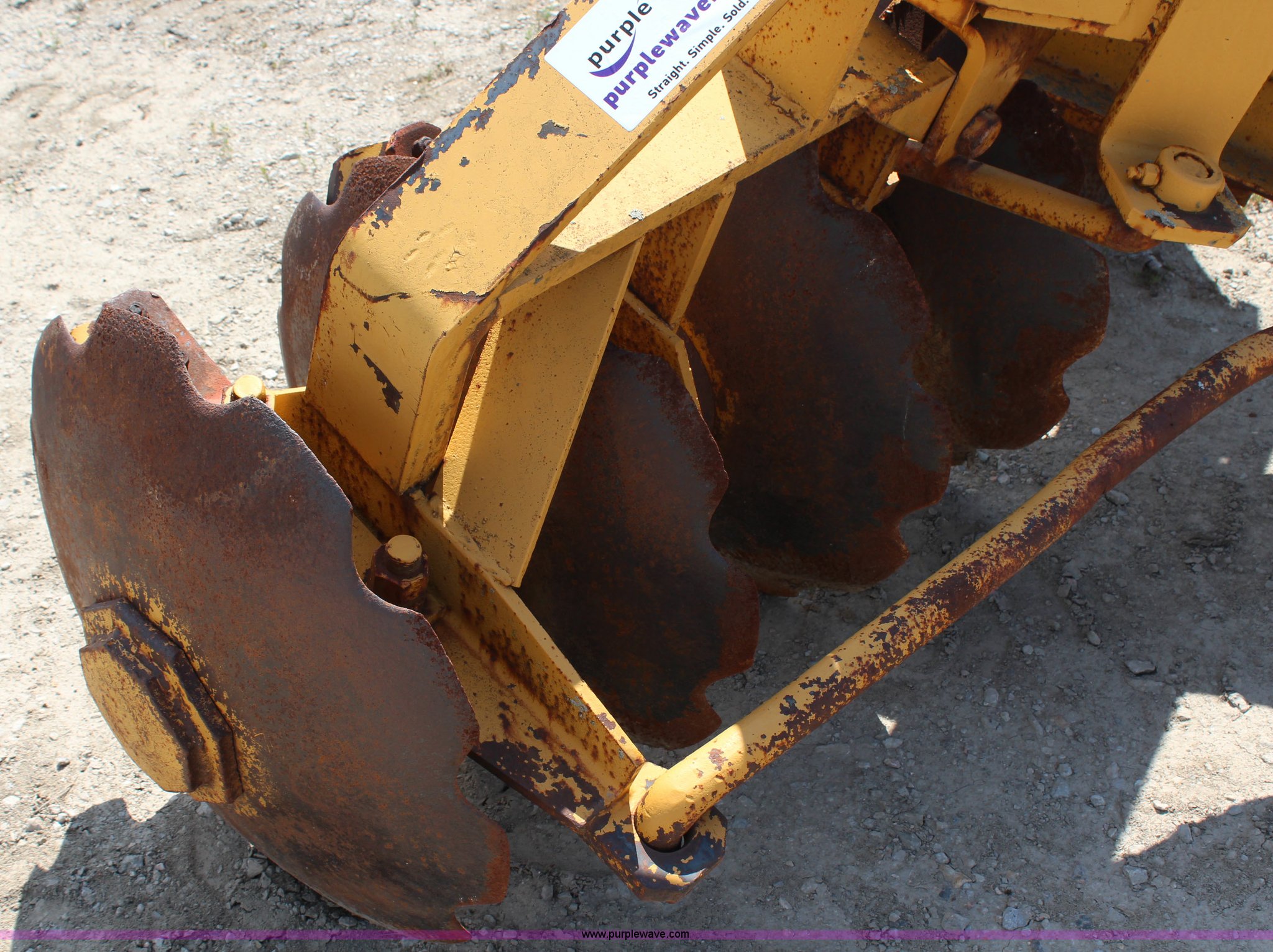 Rome disk section in Elwood, KS | Item H2554 sold | Purple Wave