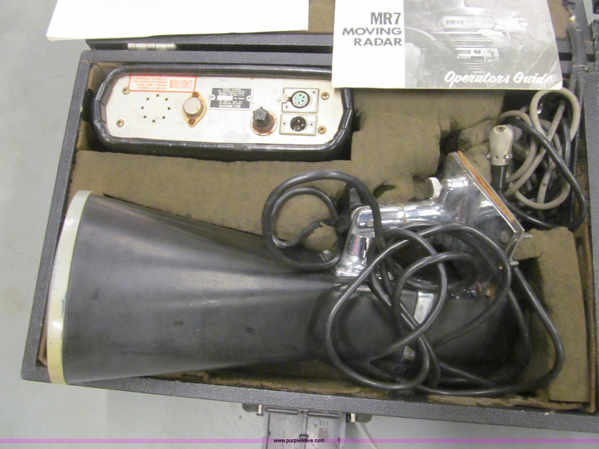 (2) MR7 radar guns in South Hutchinson, KS | Item AQ9784 sold | Purple Wave