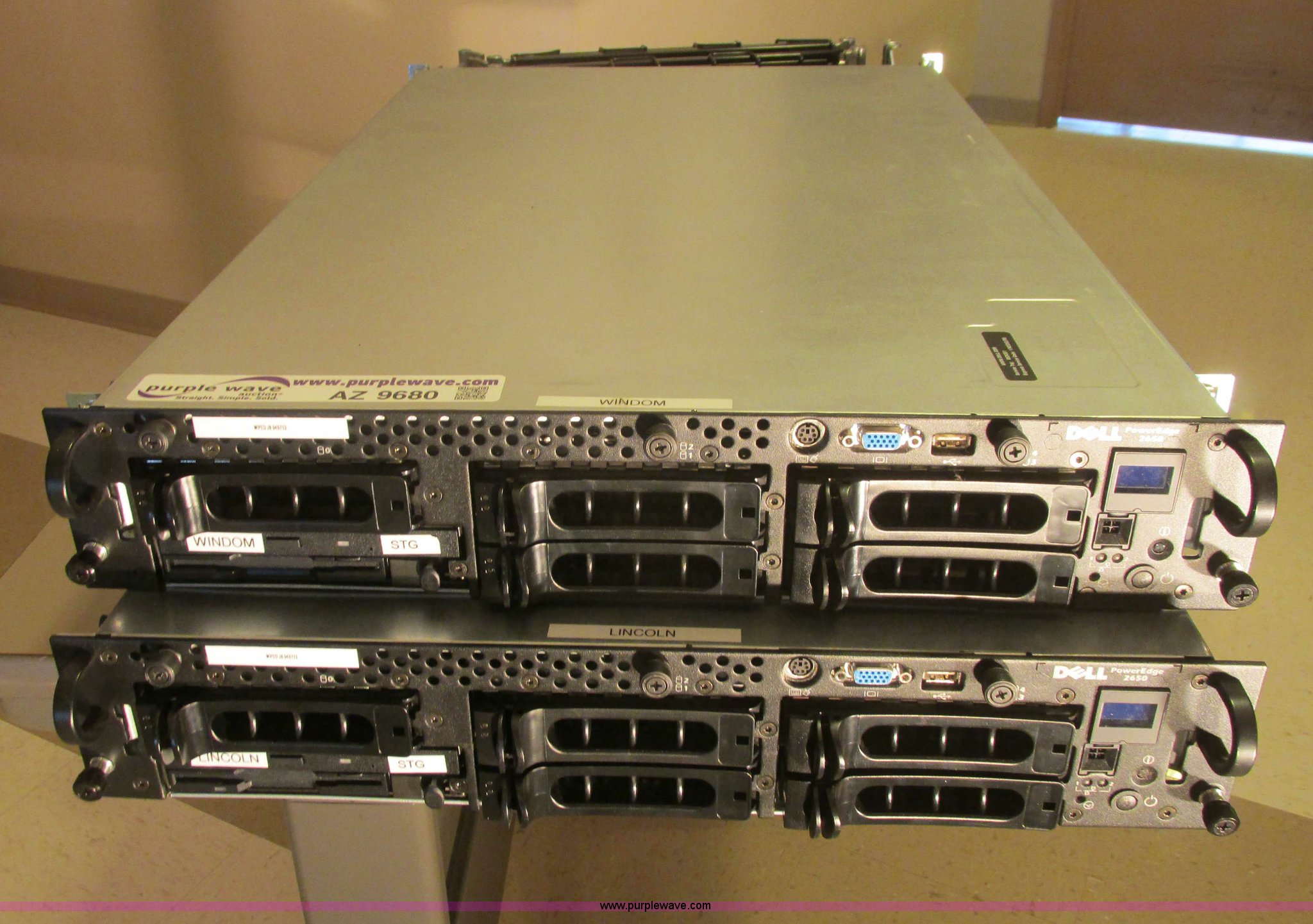 (2) Dell Power Edge 2650 rack mount server in Wichita, KS | Item AZ9680 ...