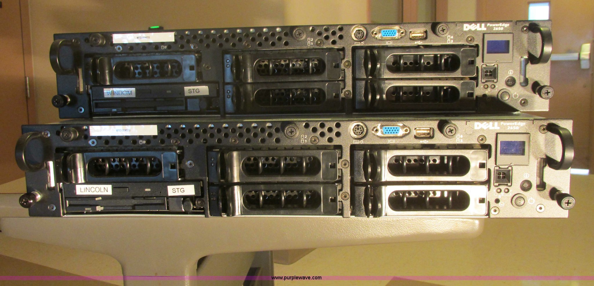 (2) Dell Power Edge 2650 rack mount server in Wichita, KS | Item AZ9680 ...