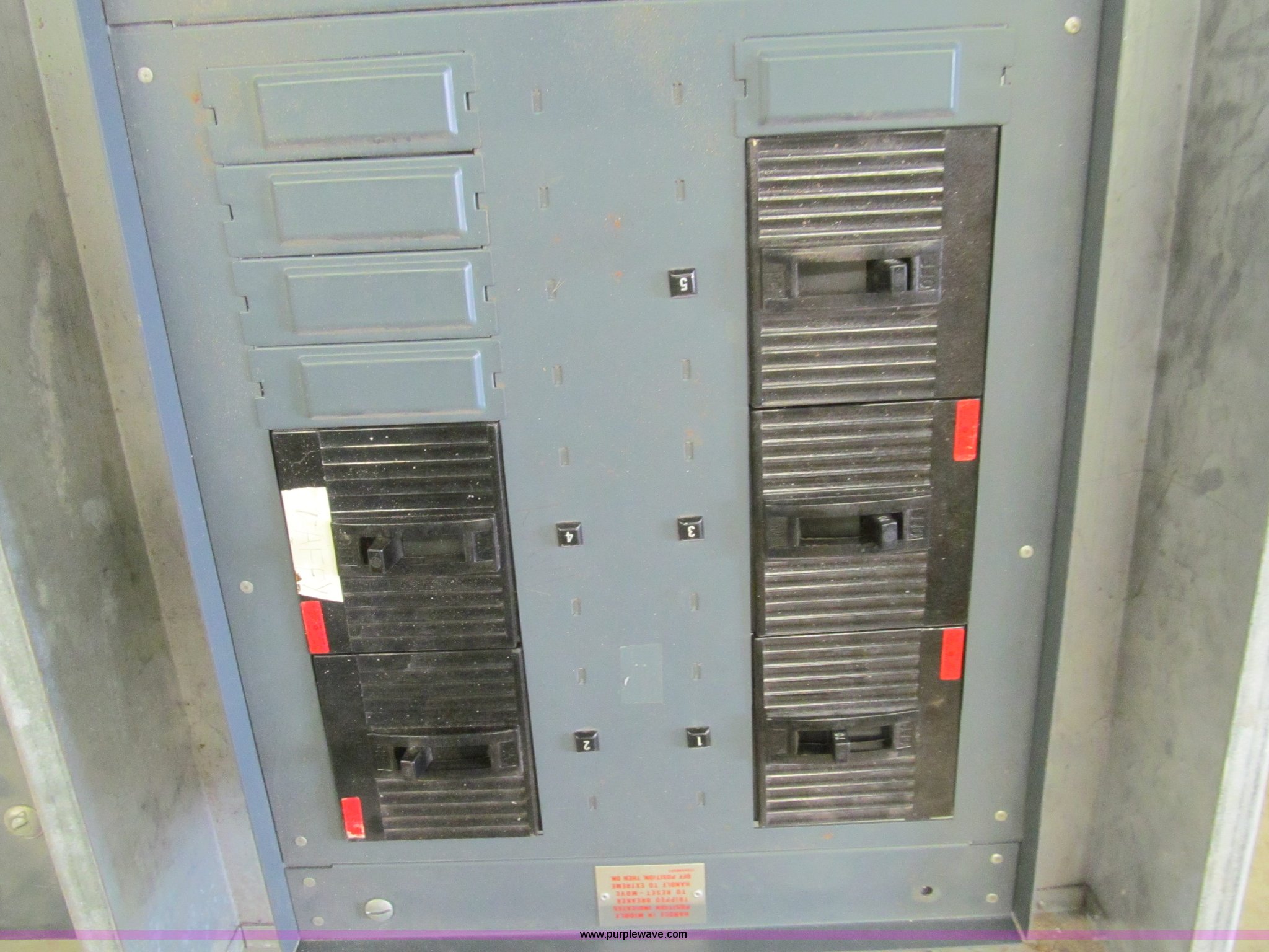 GE NCB panel board in Hutchinson, KS | Item H8983 sold | Purple Wave