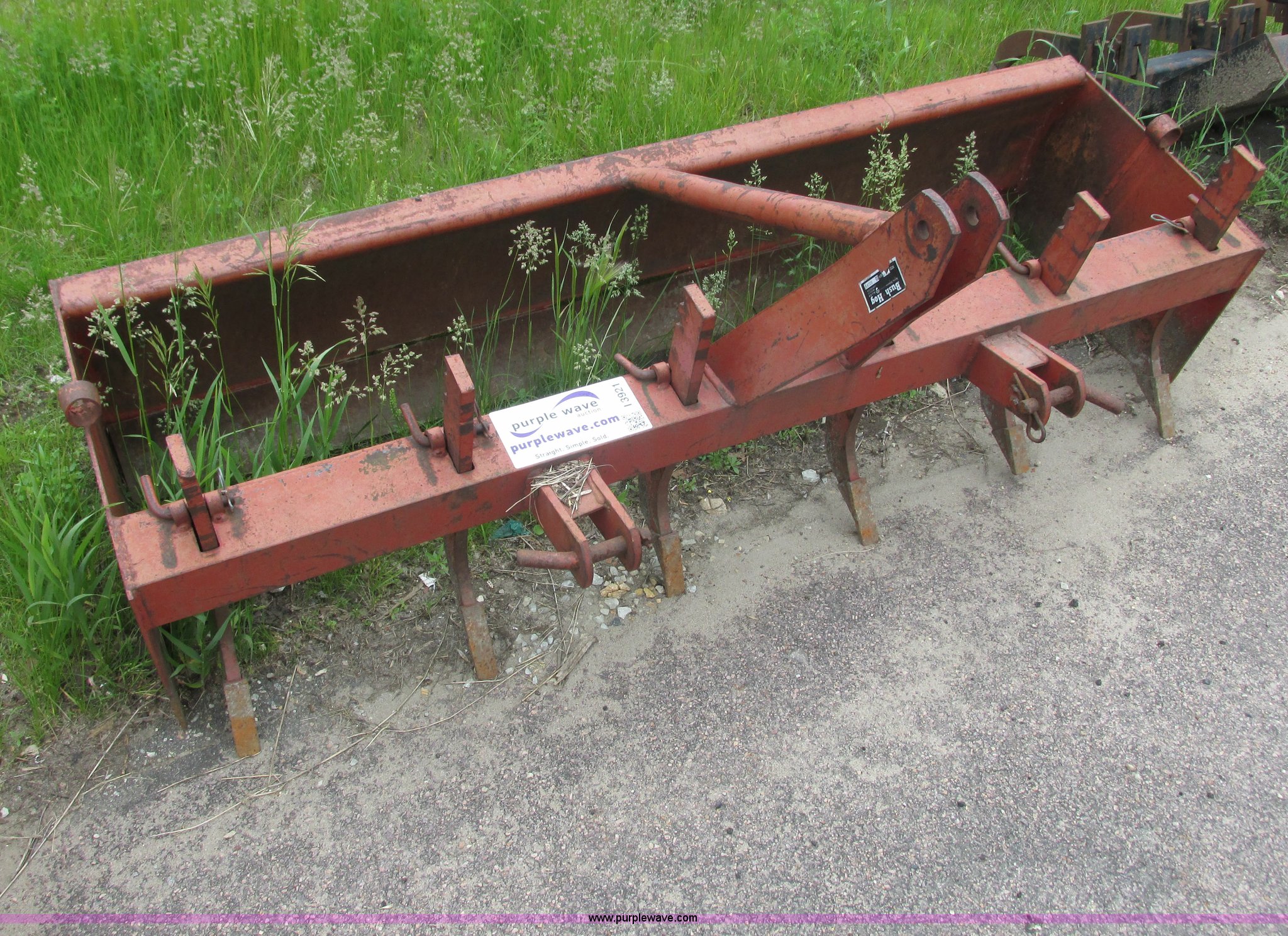 Bush Hog box land planer in Owatonna, MN | Item I3921 sold | Purple Wave