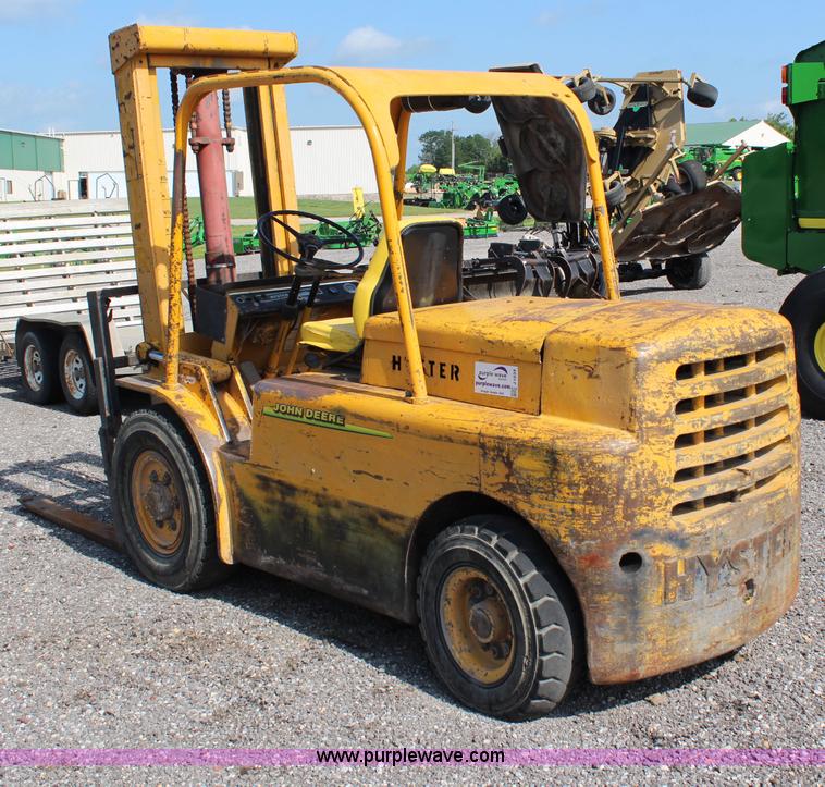 Hyster H80C forklift in Baldwin City, KS | Item J1034 sold | Purple Wave