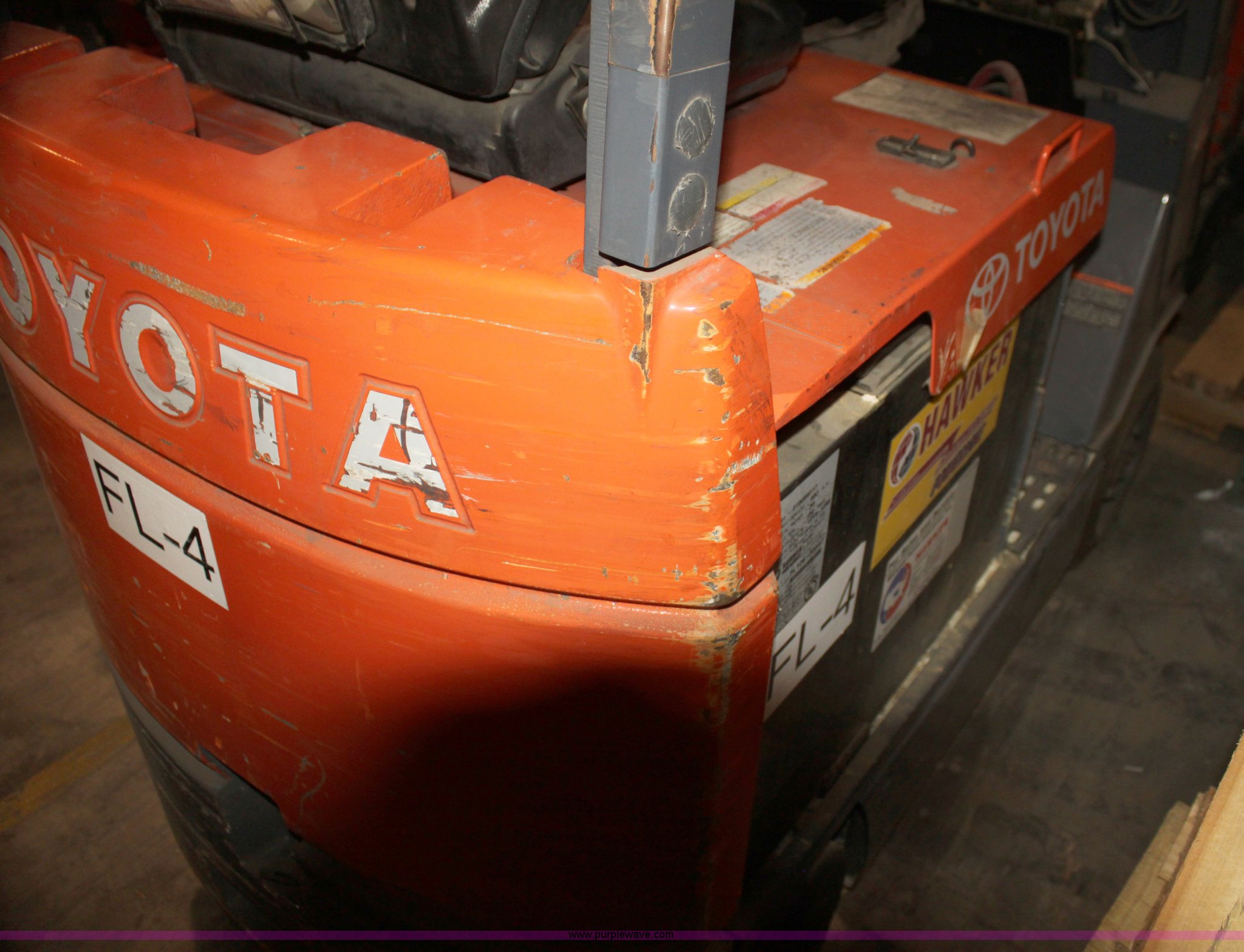 Toyota 7FBCU18 electric forklift in Winfield, KS | Item AJ9418 sold ...