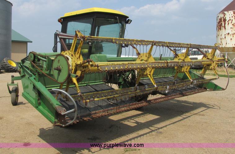 1983 John Deere 2420 self-propelled swather in Delmont, SD | Item I6248 ...