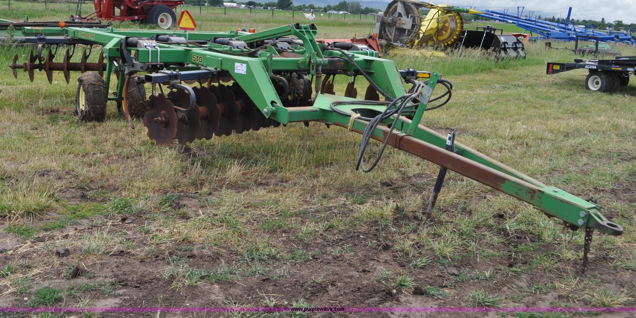 1997 John Deere 510 disk ripper in Preston, ID | Item F2021 sold ...