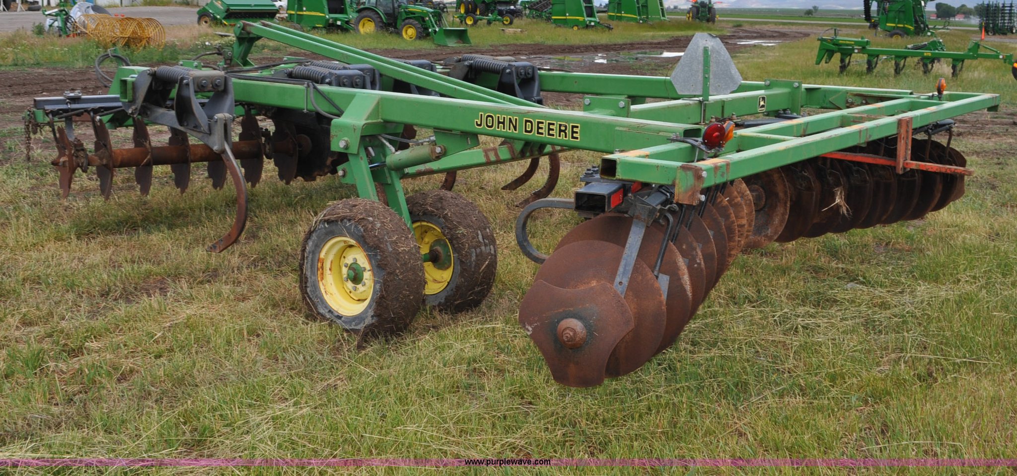 1997 John Deere 510 disk ripper in Preston, ID | Item F2021 sold ...
