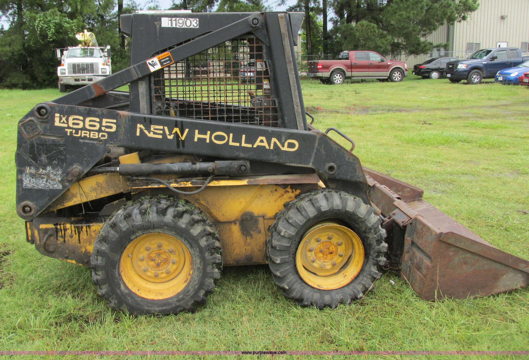 1996 New Holland LX665 Turbo skid steer in Cypress, TX | Item I2528 ...
