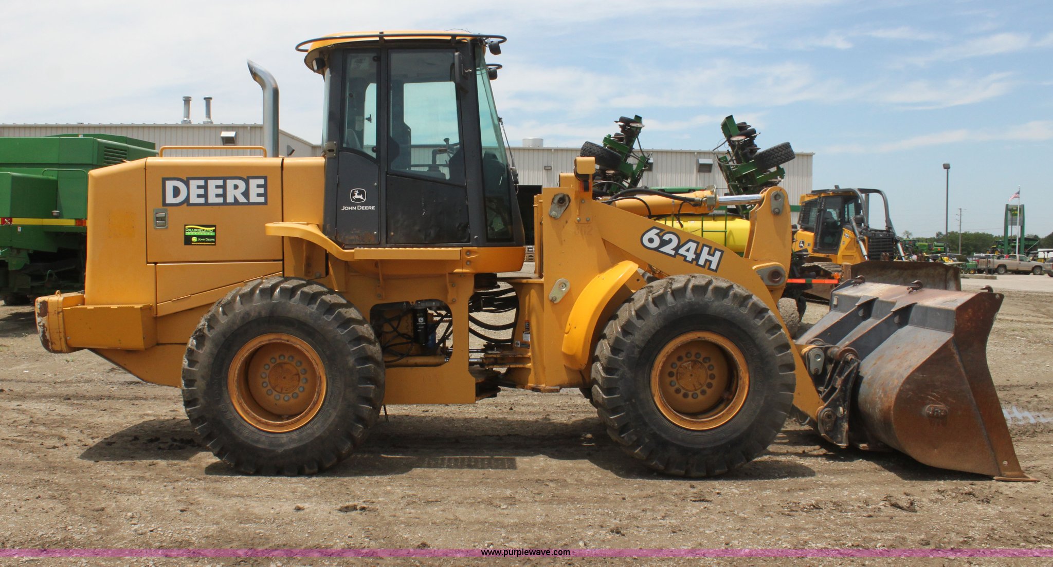 2003 John Deere 624H Wheel Loader In Emporia, KS Item I7316, 59% OFF