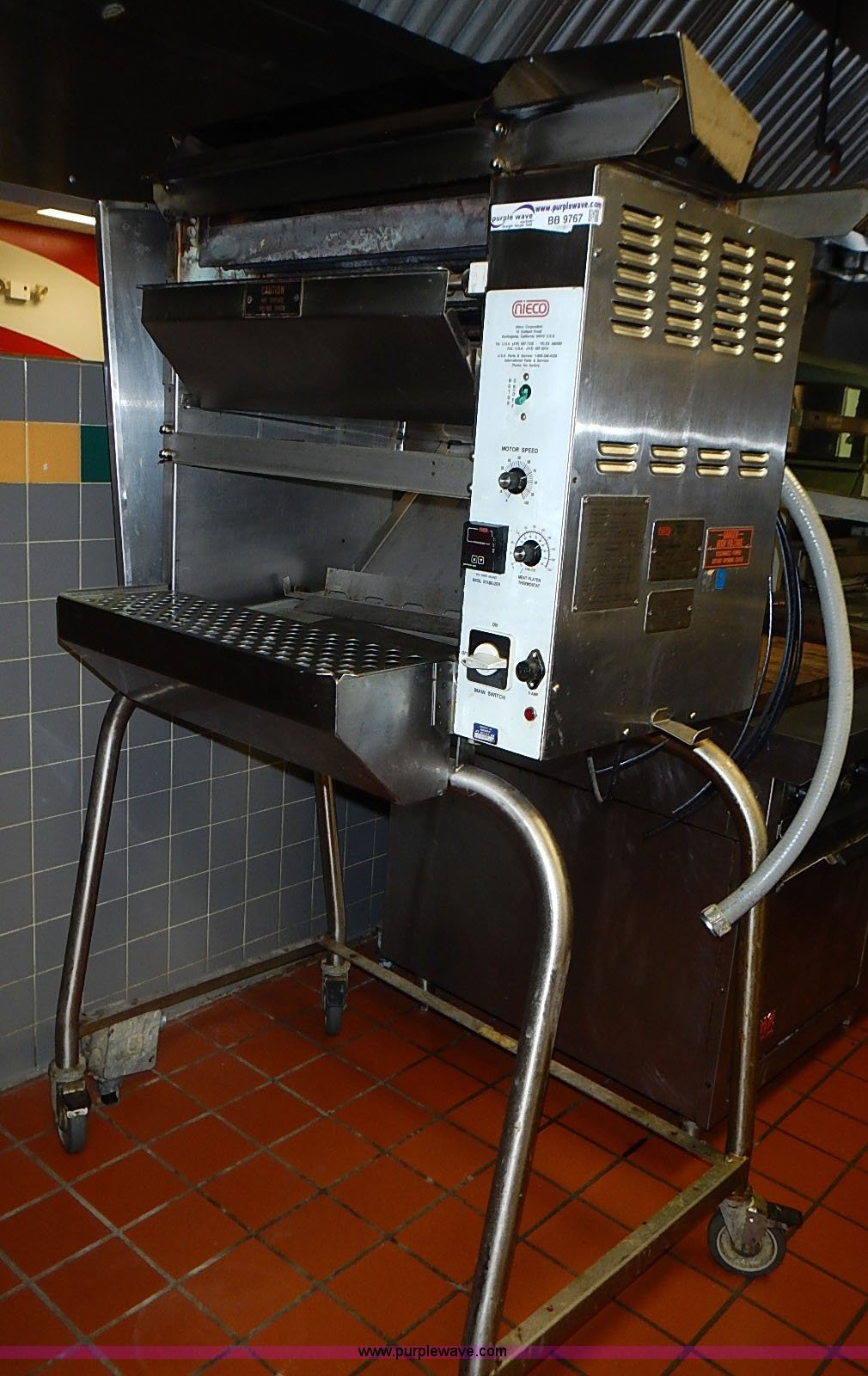Nieco hamburger broiler in Fort Riley, KS | Item BB9767 sold | Purple Wave