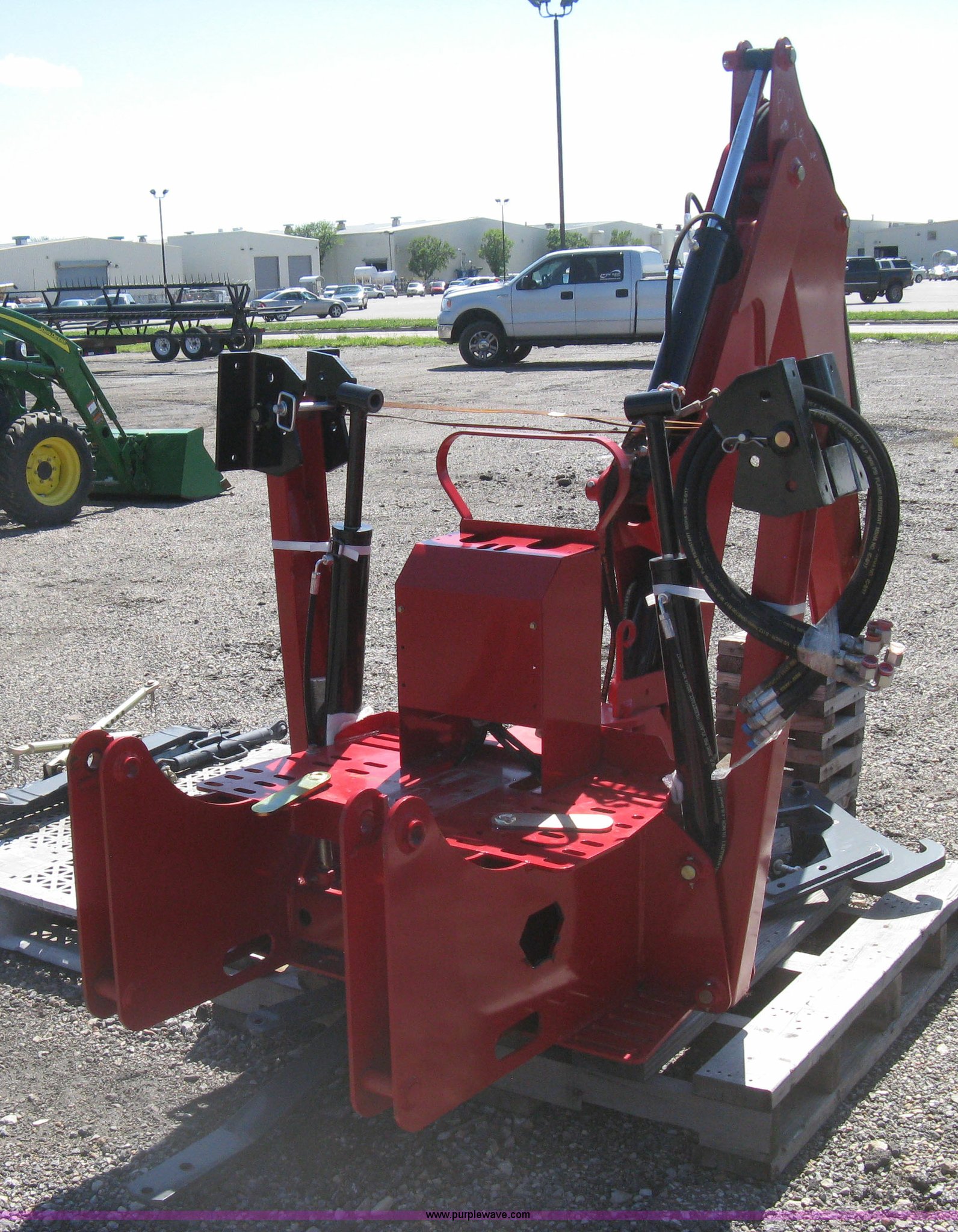 Compact tractor rear backhoe attachment in Hesston, KS | Item H5419 ...