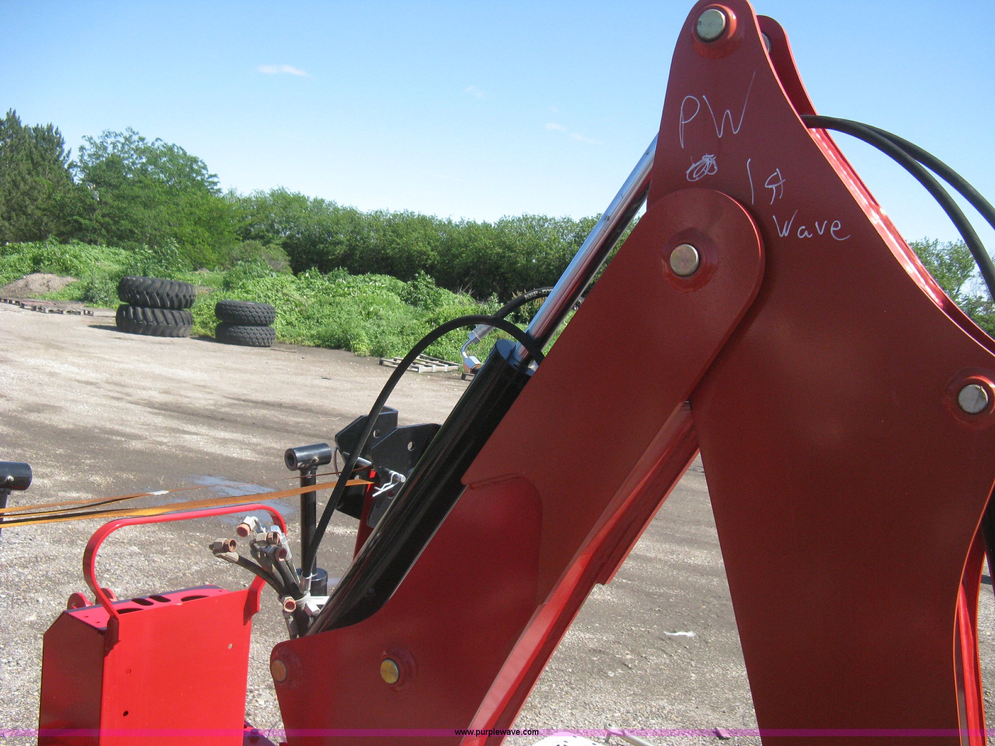 Compact tractor rear backhoe attachment in Hesston, KS | Item H5419 ...