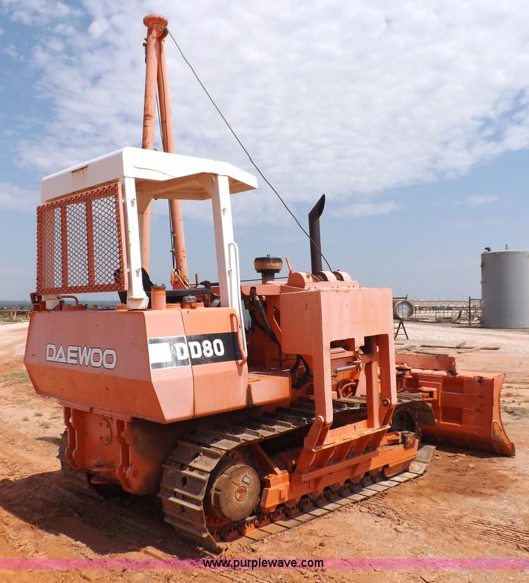 1998 Daewoo DD80 dozer in Woodward, OK | Item H9191 sold | Purple Wave