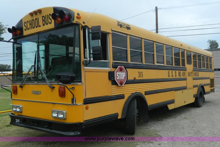 1991 Thomas Built 3655 bus in Hays, KS | Item H2425 sold | Purple Wave
