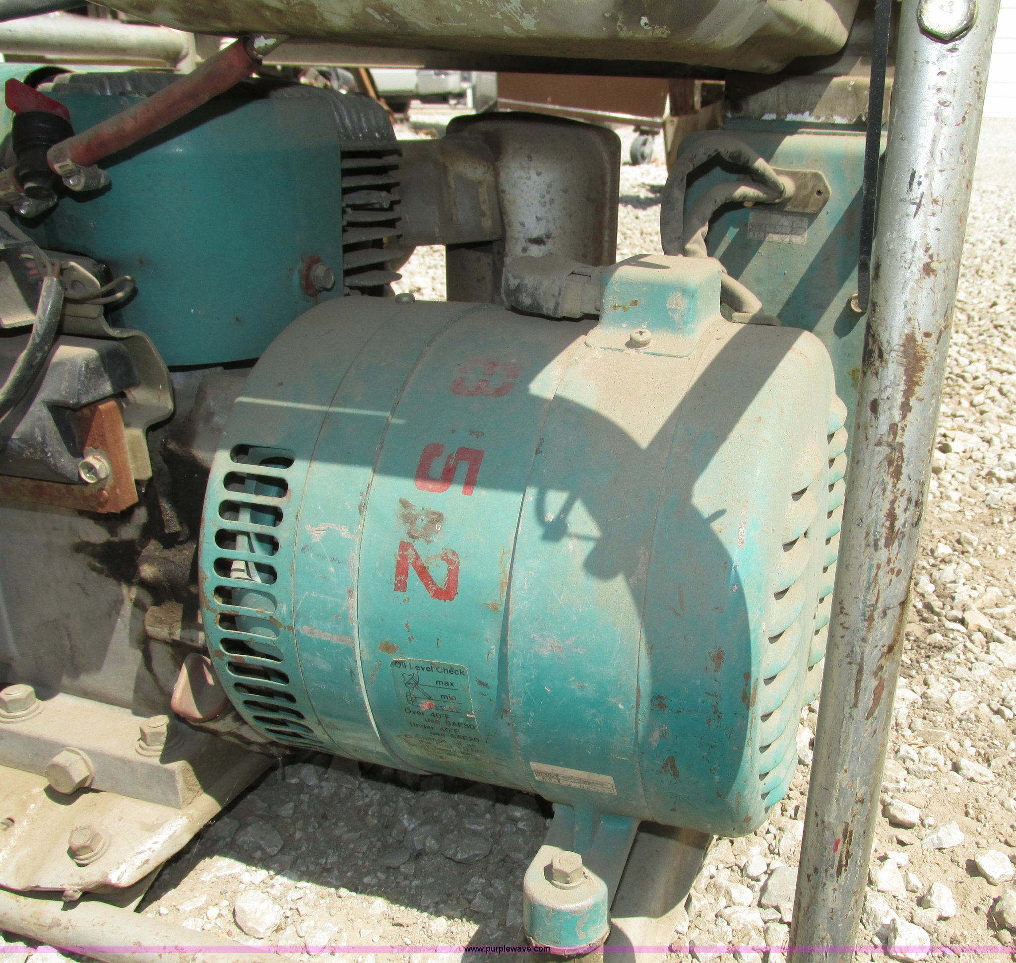 McGraw Edison Onan Power Express K3000 portable generator in Red Oak ...