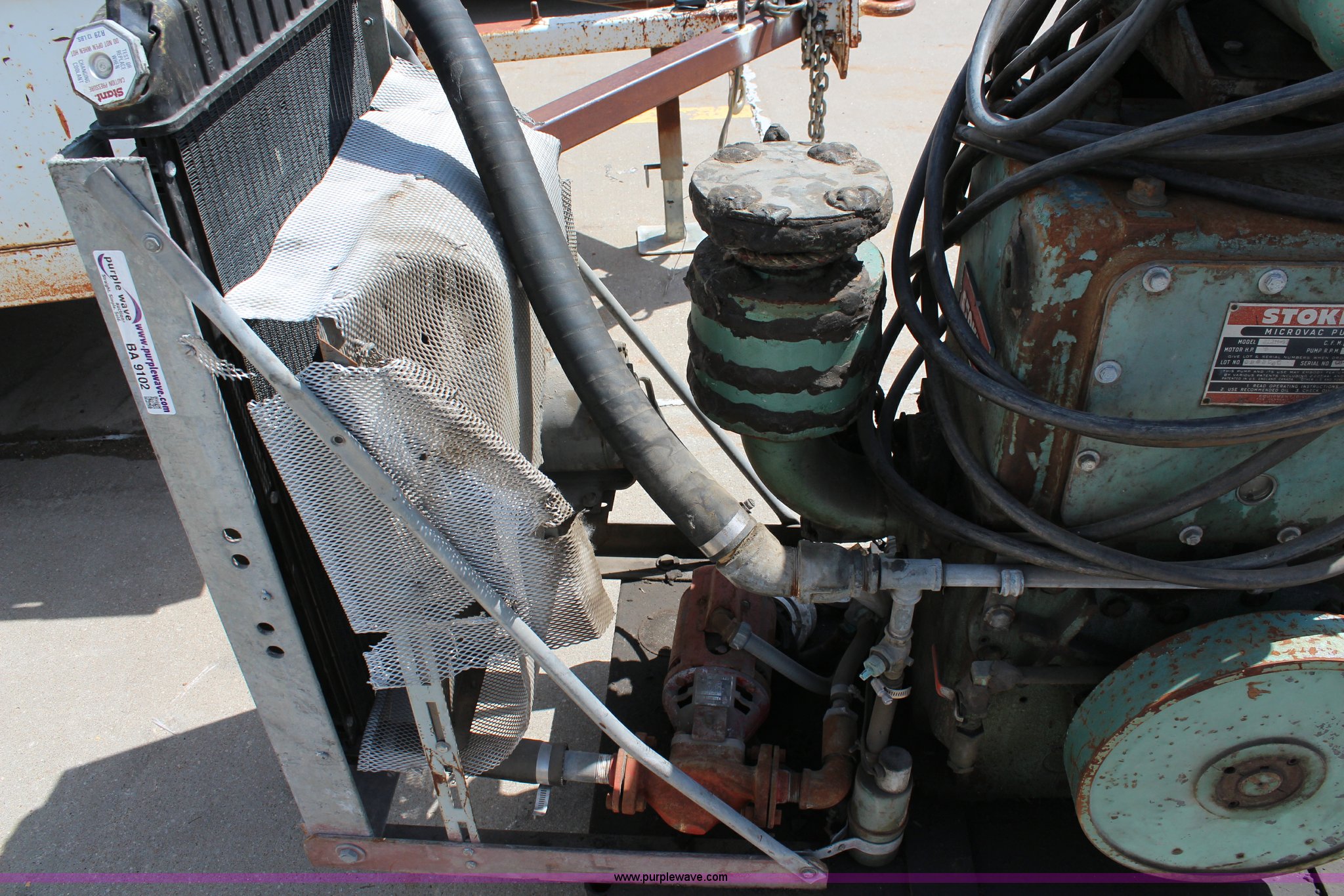 Stokes microvac pump in Topeka, KS | Item BA9102 sold | Purple Wave