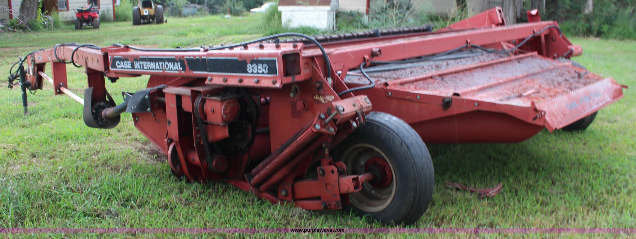 Case IH 8350 swather in Waterville, KS | Item J2111 sold | Purple Wave
