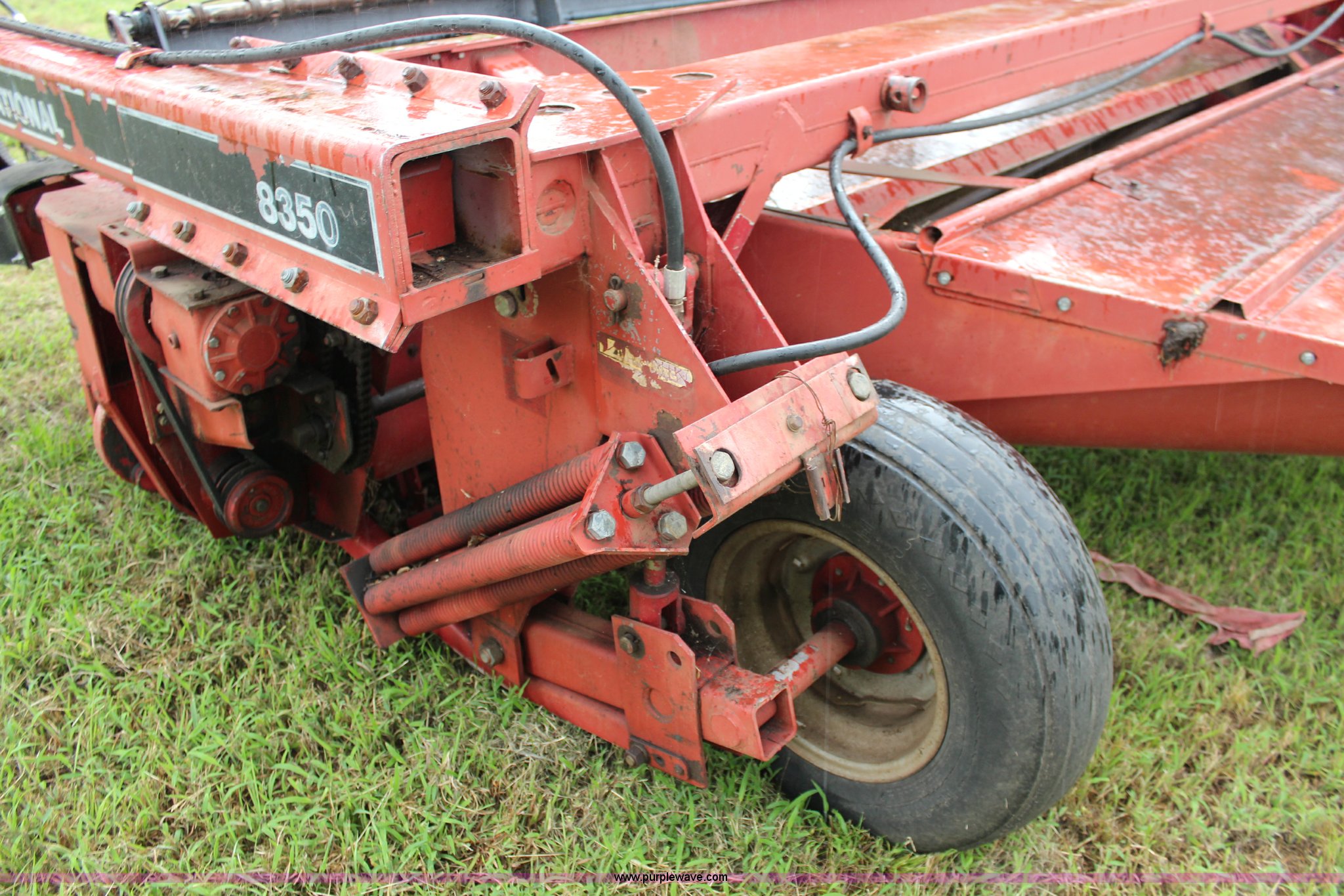 Case IH 8350 swather in Waterville, KS | Item J2111 sold | Purple Wave