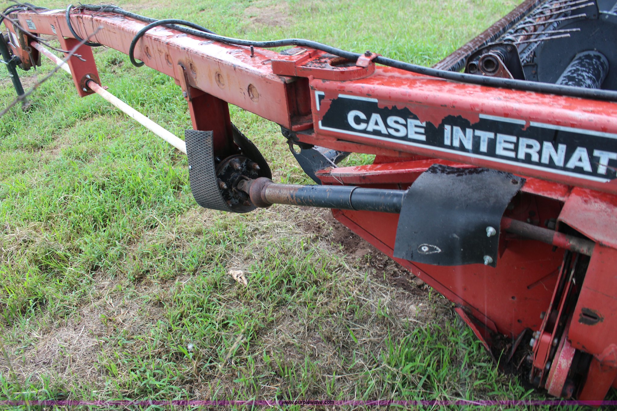 Case IH 8350 swather in Waterville, KS | Item J2111 sold | Purple Wave
