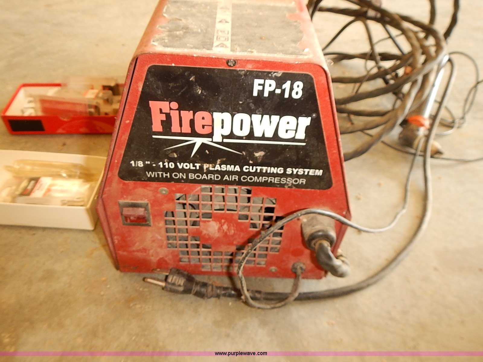 Fire Power FP-18 plasma cutter in Parsons, KS | Item BA9550 sold ...