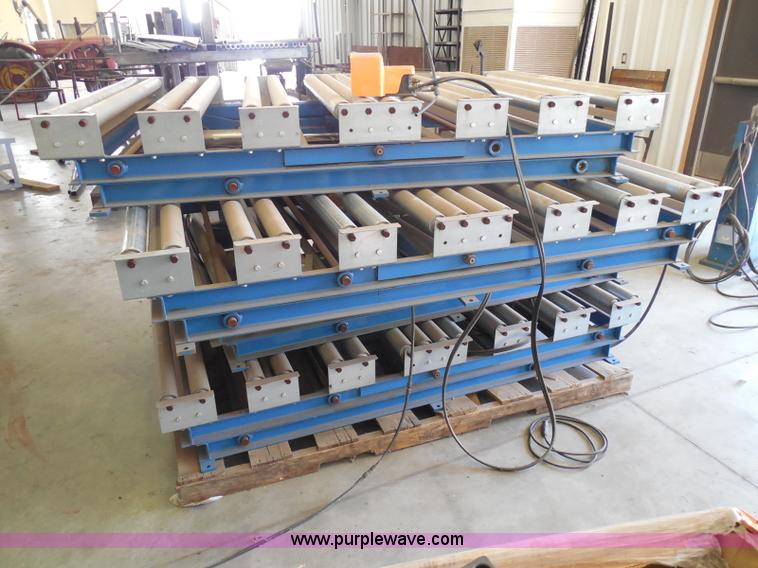 (4) air over hydraulic lift tables with foot pedals in Newton, KS ...