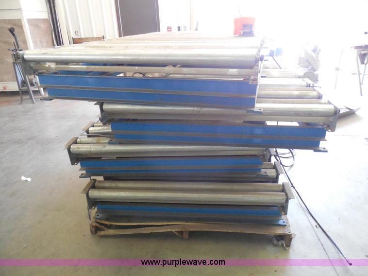 (4) air over hydraulic lift tables with foot pedals in Newton, KS ...