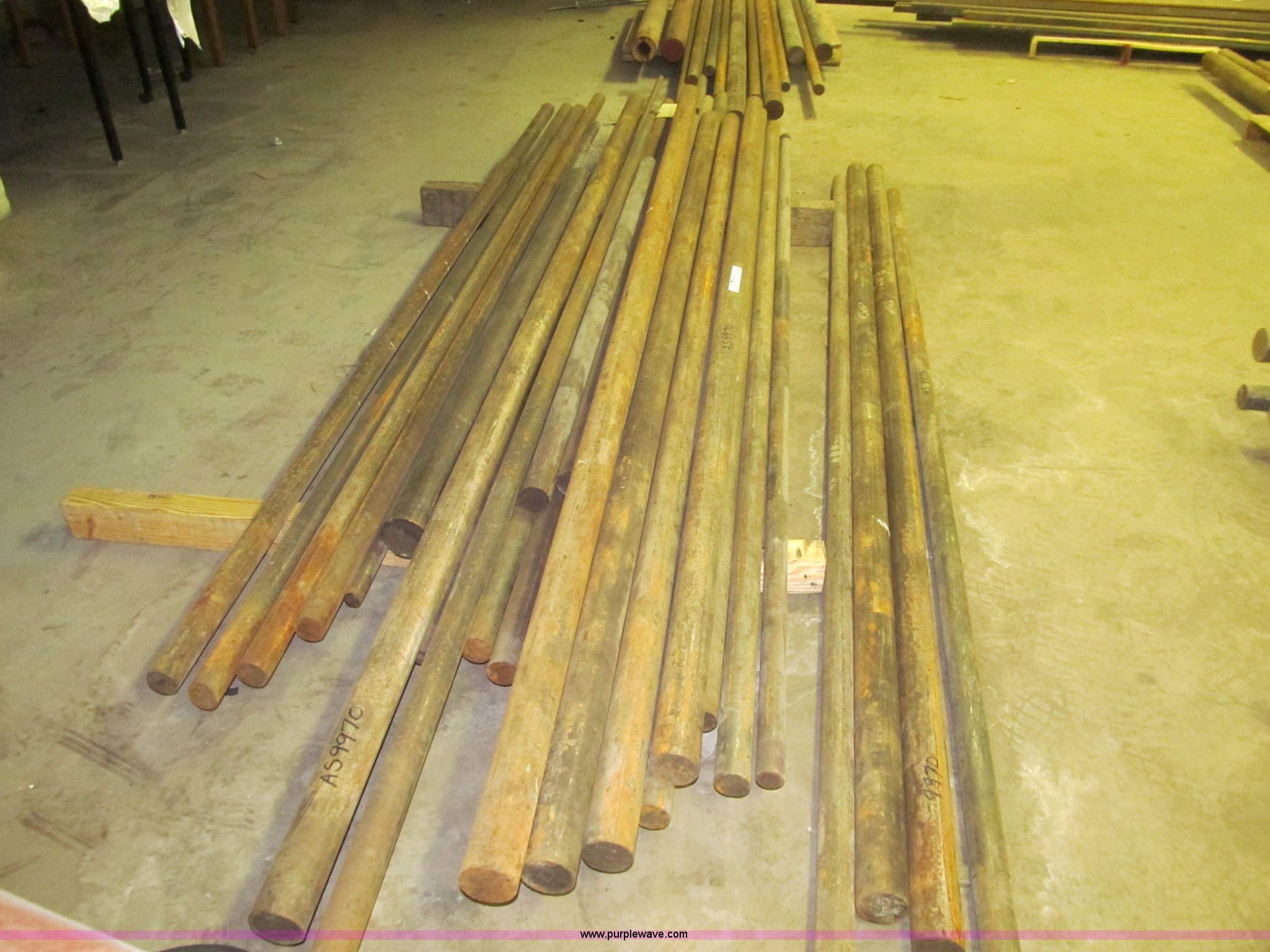 Assorted round steel stock in Des Moines, IA | Item AS9970 sold ...