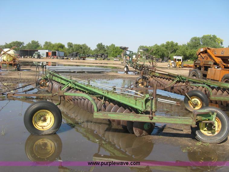 John Deere one-way disk harrows in Kinsley, KS | Item E7978 sold ...