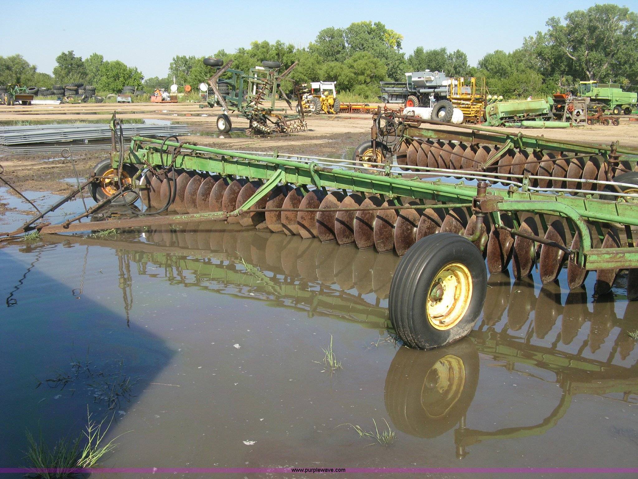 John Deere one-way disk harrows in Kinsley, KS | Item E7978 sold ...