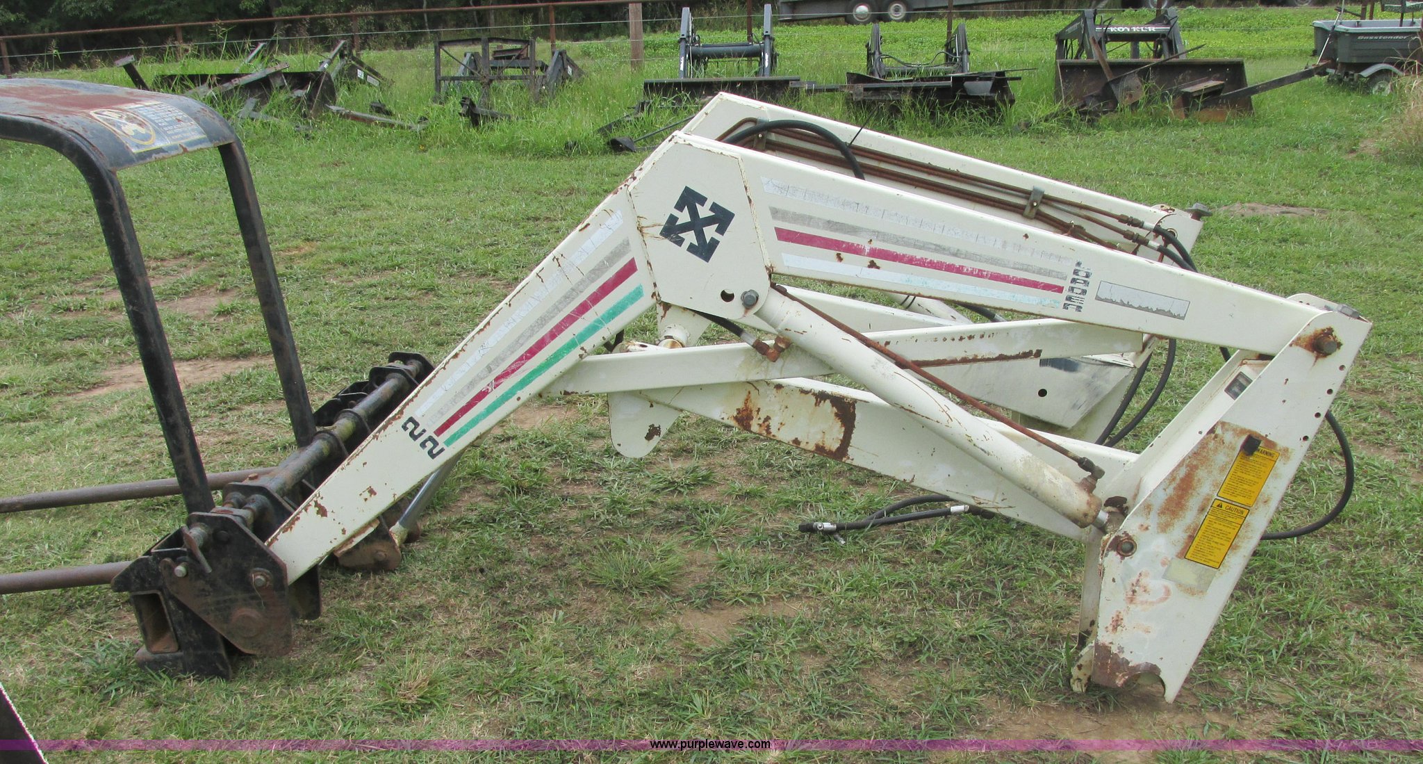 Farm Hand 22 tractor loader in Stillwell, OK | Item J2432 sold | Purple ...