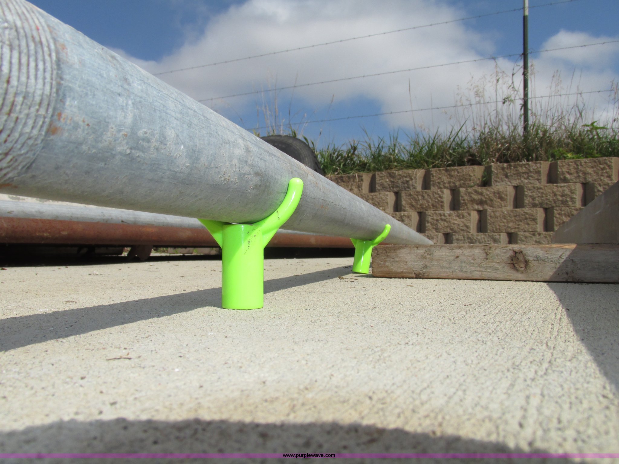 Assorted concrete strike off hand screeds and accessories in Falls City ...