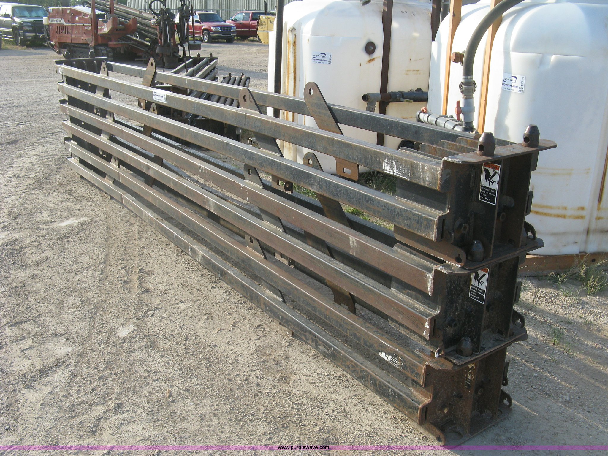 (3) stacking rod racks in Goddard, KS | Item E7905 sold | Purple Wave