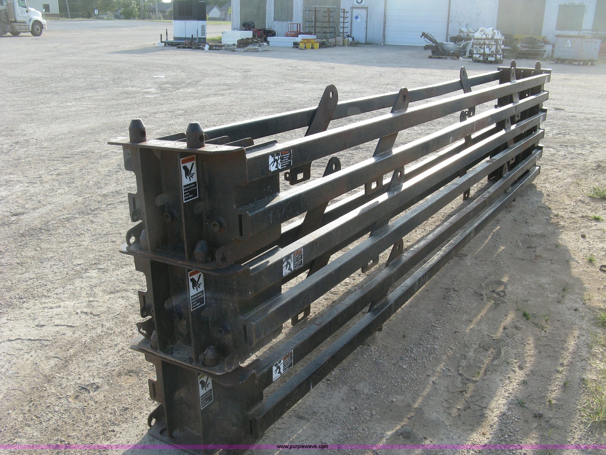 (3) stacking rod racks in Goddard, KS | Item E7905 sold | Purple Wave