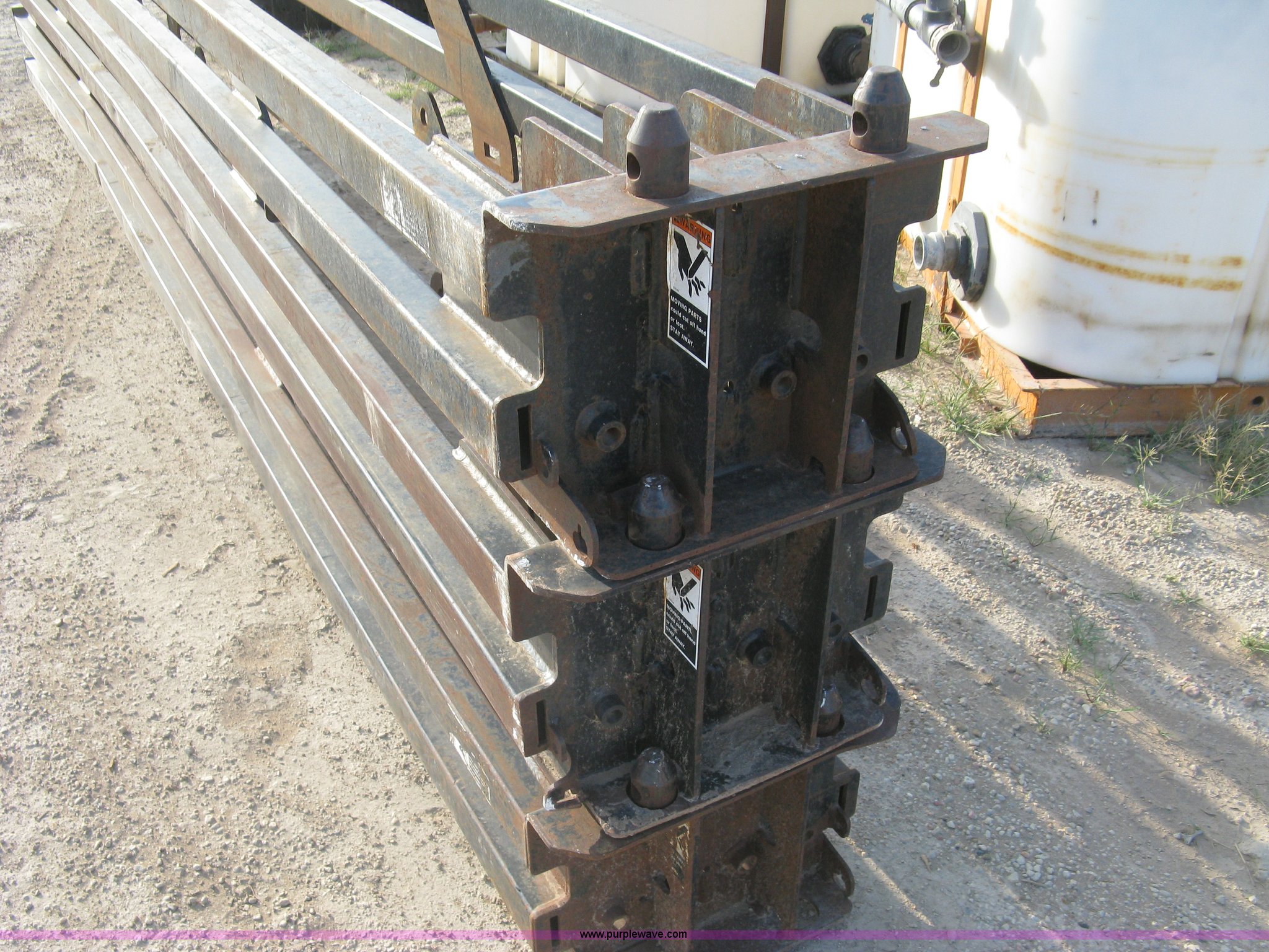 (3) stacking rod racks in Goddard, KS | Item E7905 sold | Purple Wave