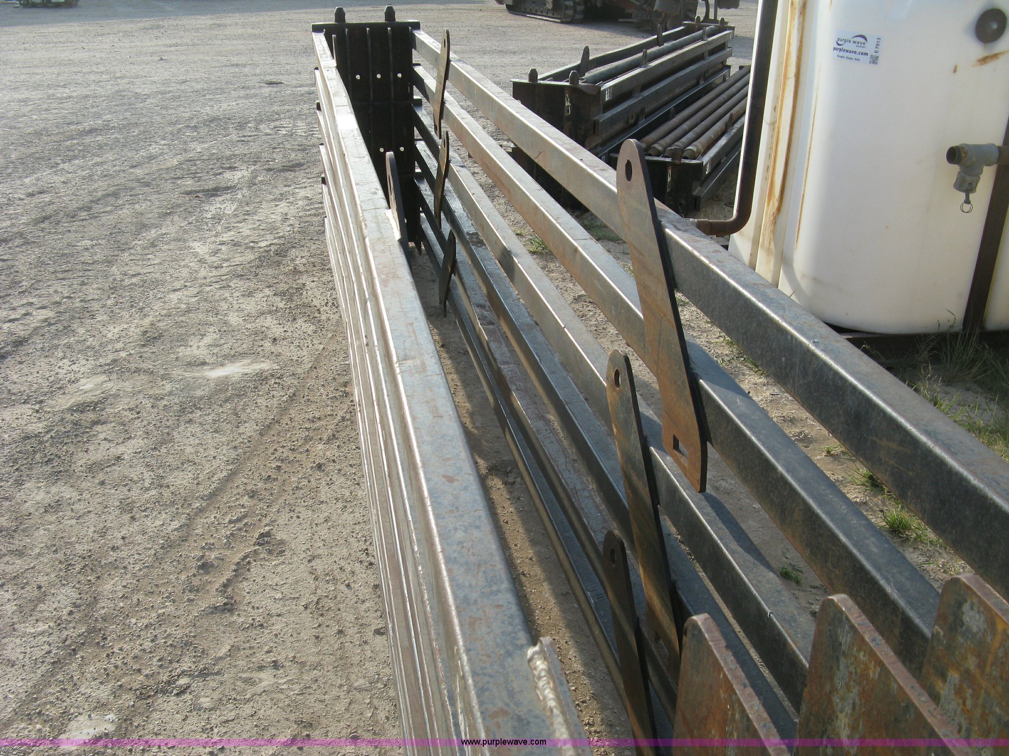 (3) stacking rod racks in Goddard, KS | Item E7905 sold | Purple Wave