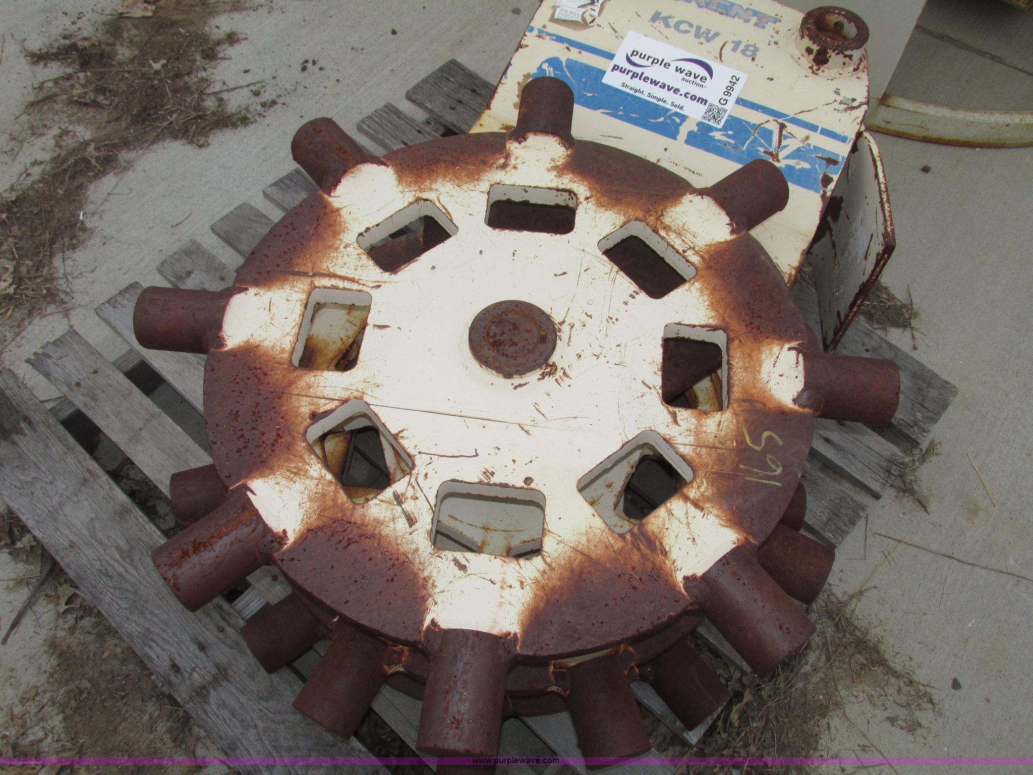 Kent KCN18 static sheepsfoot roller attachment in Falls City, NE | Item ...