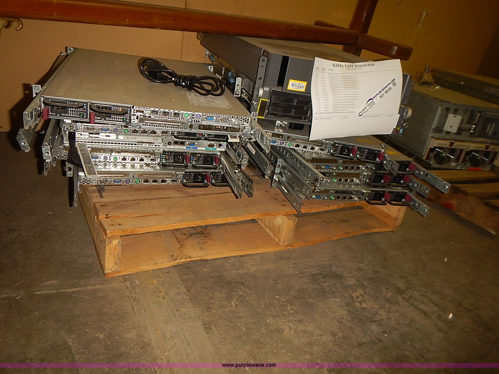 Assorted computer accessories in Topeka, KS | Item BD9838 sold | Purple ...