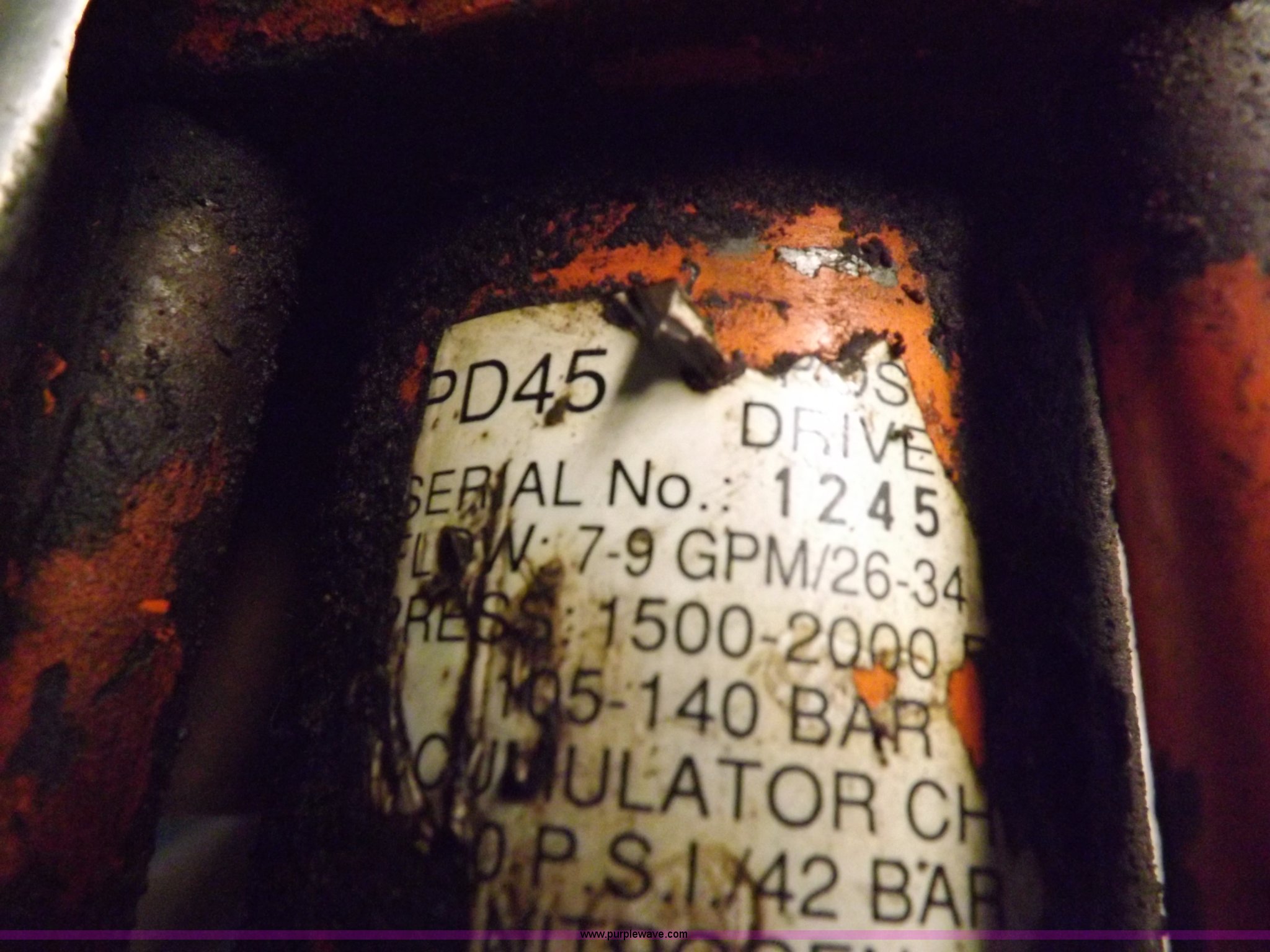 Stanley PD45-131 hydraulic post driver in Garden City, KS | Item H9099 ...