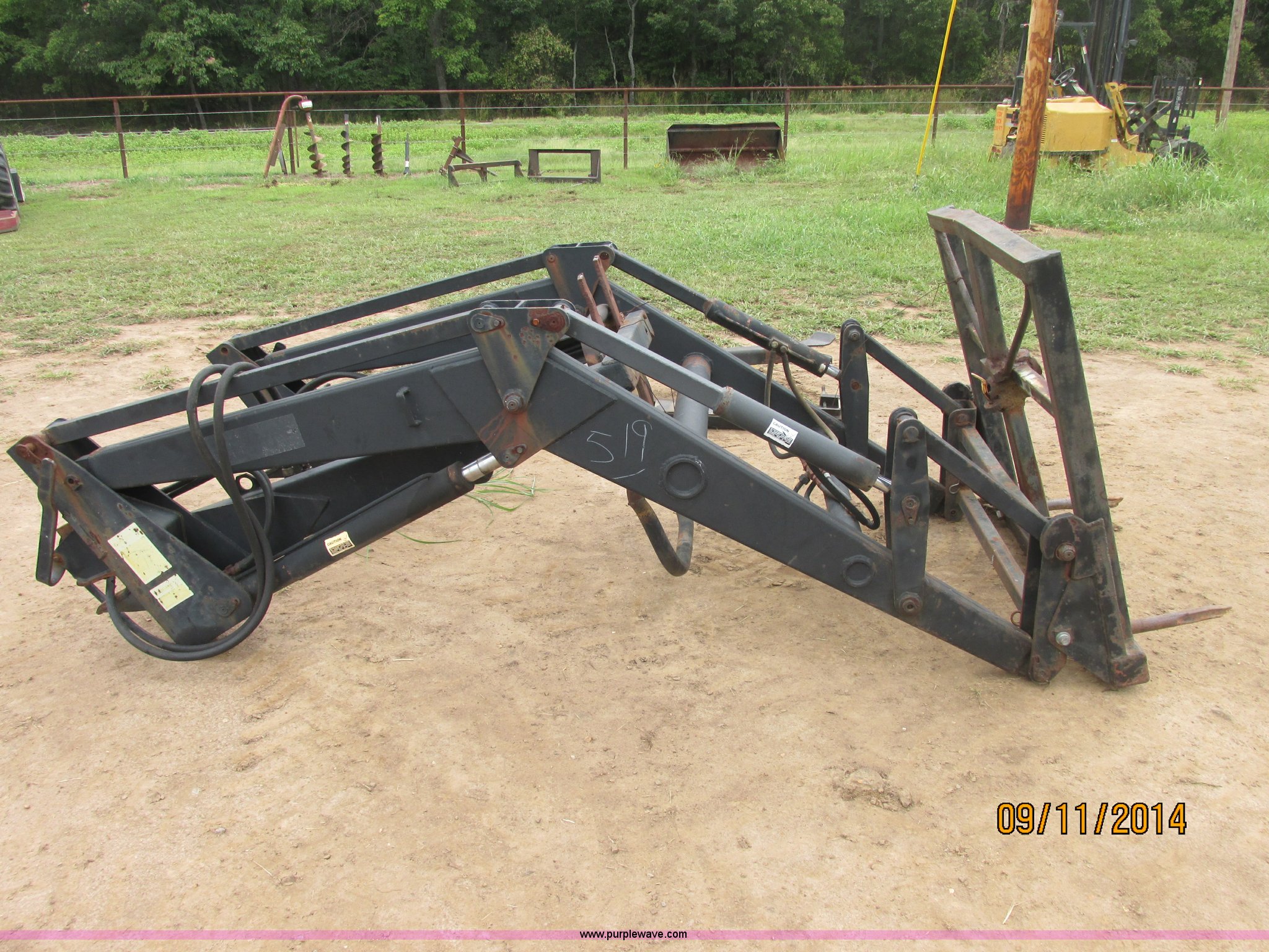 Memo ML500 tractor loader in Stillwell, OK | Item J2428 sold | Purple Wave