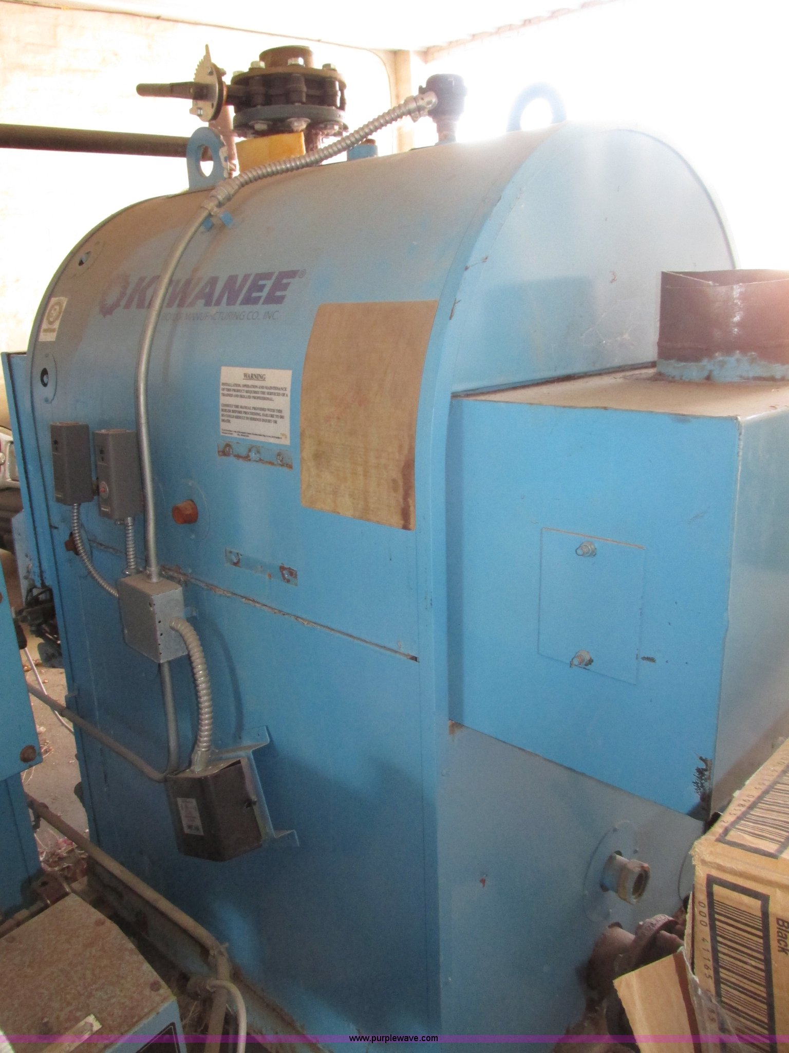 1998 Kewanee dual fuel hot water trim boiler in Beatrice, NE | Item ...