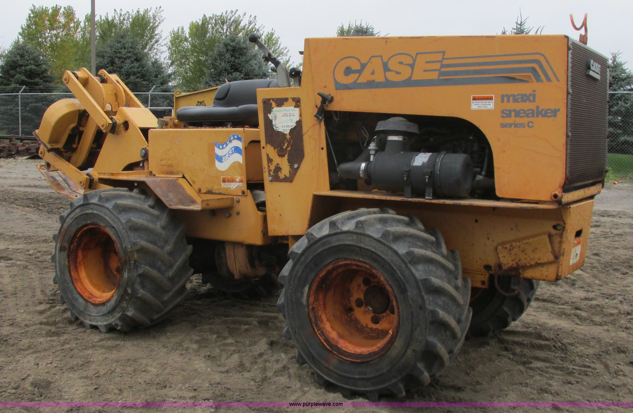 1999 Case Maxi Sneaker Series C cable plow in Maple Lake, MN | Item ...