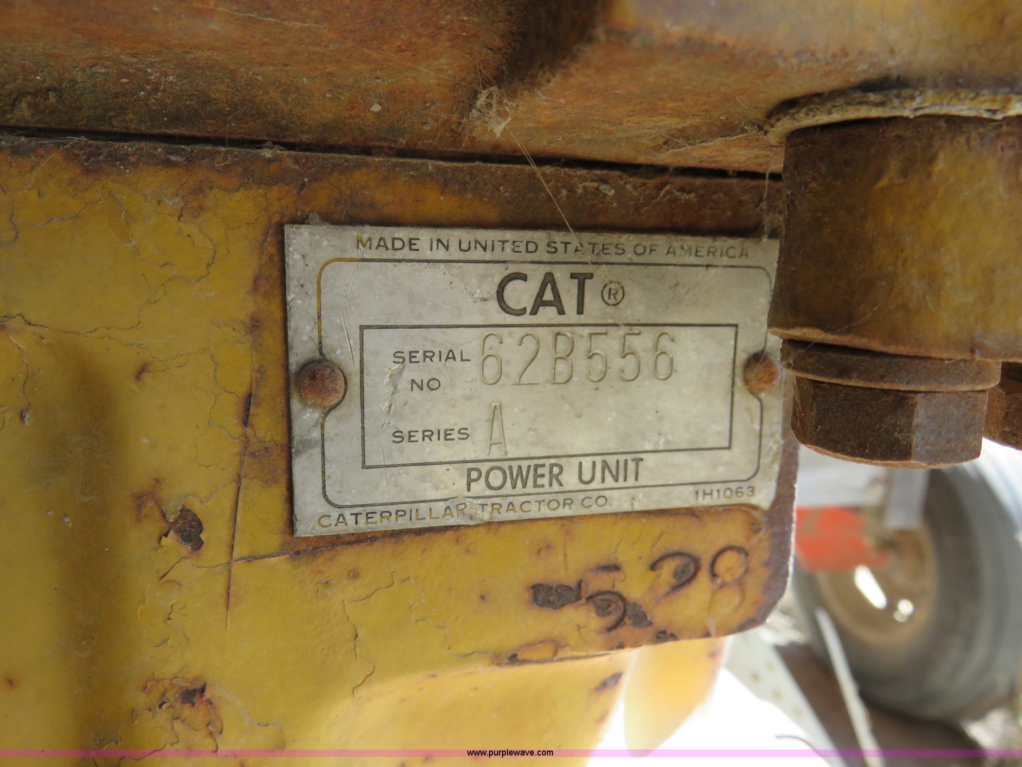 Caterpillar D346 six cylinder diesel engine core in Baldwin City, KS ...
