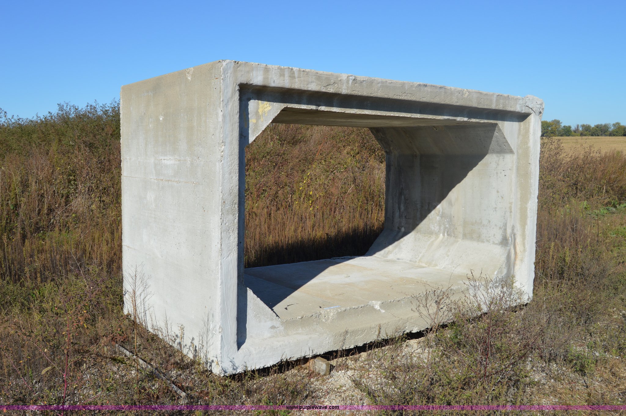 Concrete invert box in Lexington, MO | Item AY9446 sold | Purple Wave