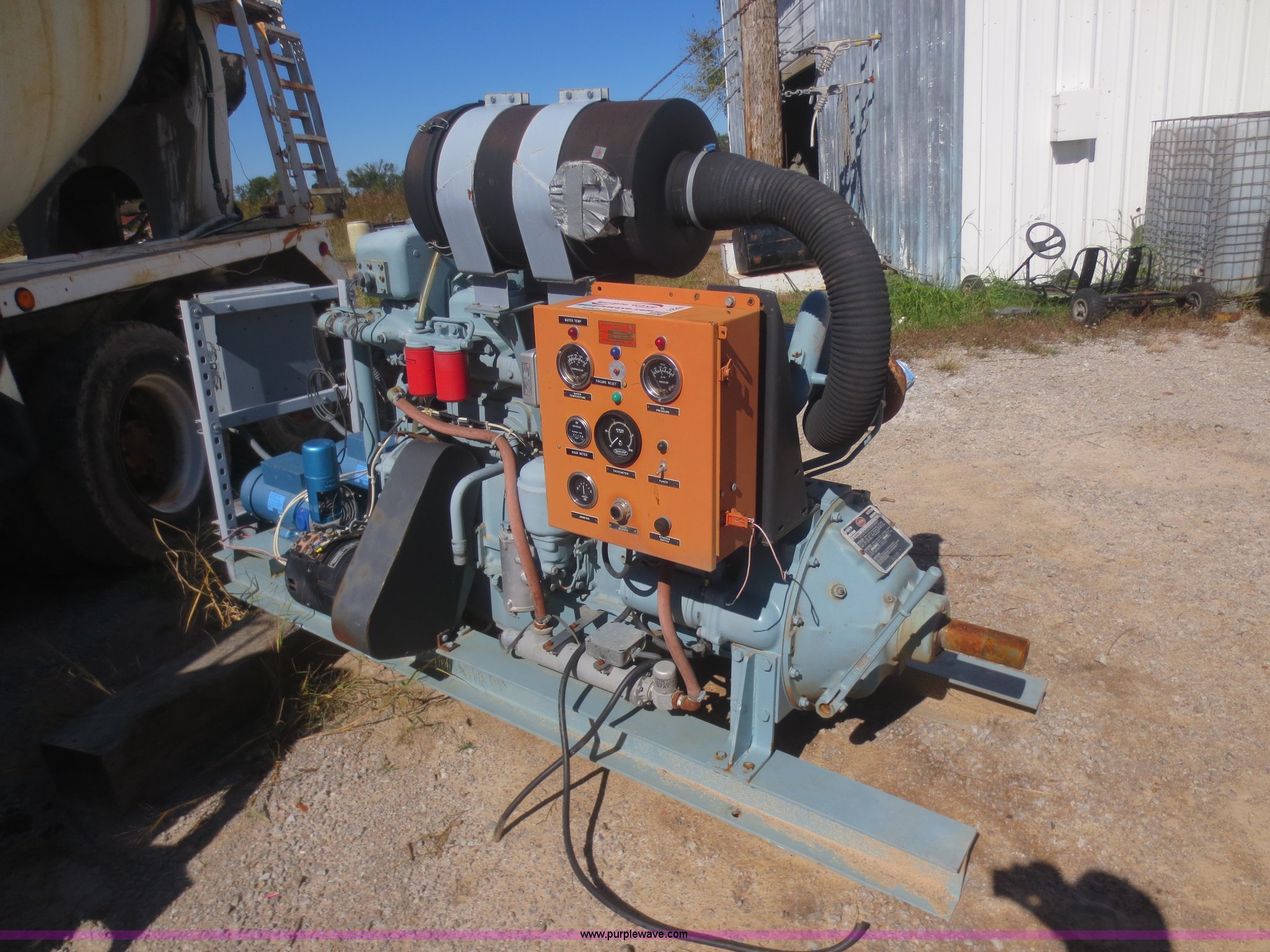 Scania six cylinder diesel engine in Dewey, OK | Item I2201 sold ...