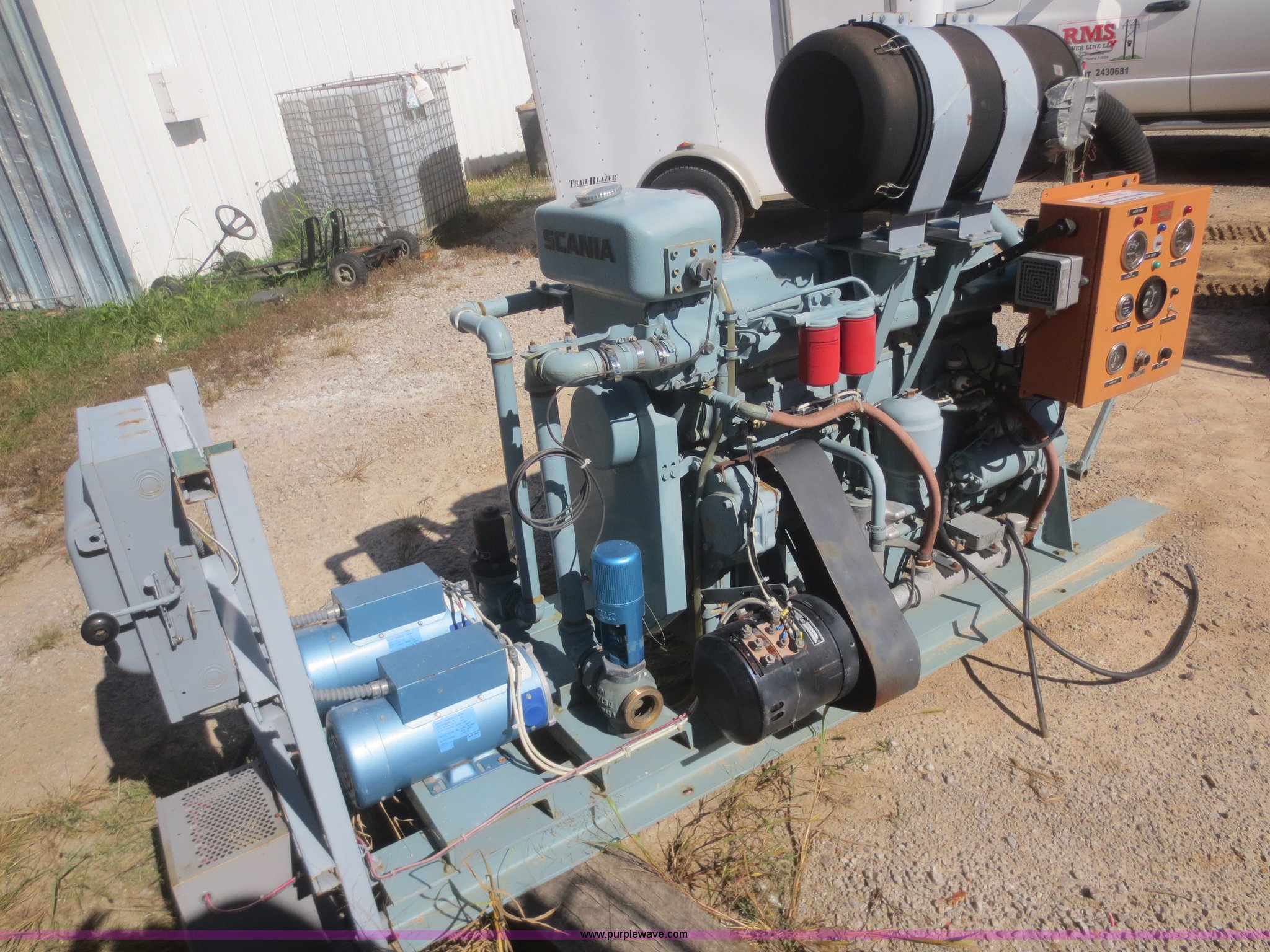 Scania six cylinder diesel engine in Dewey, OK | Item I2201 sold ...