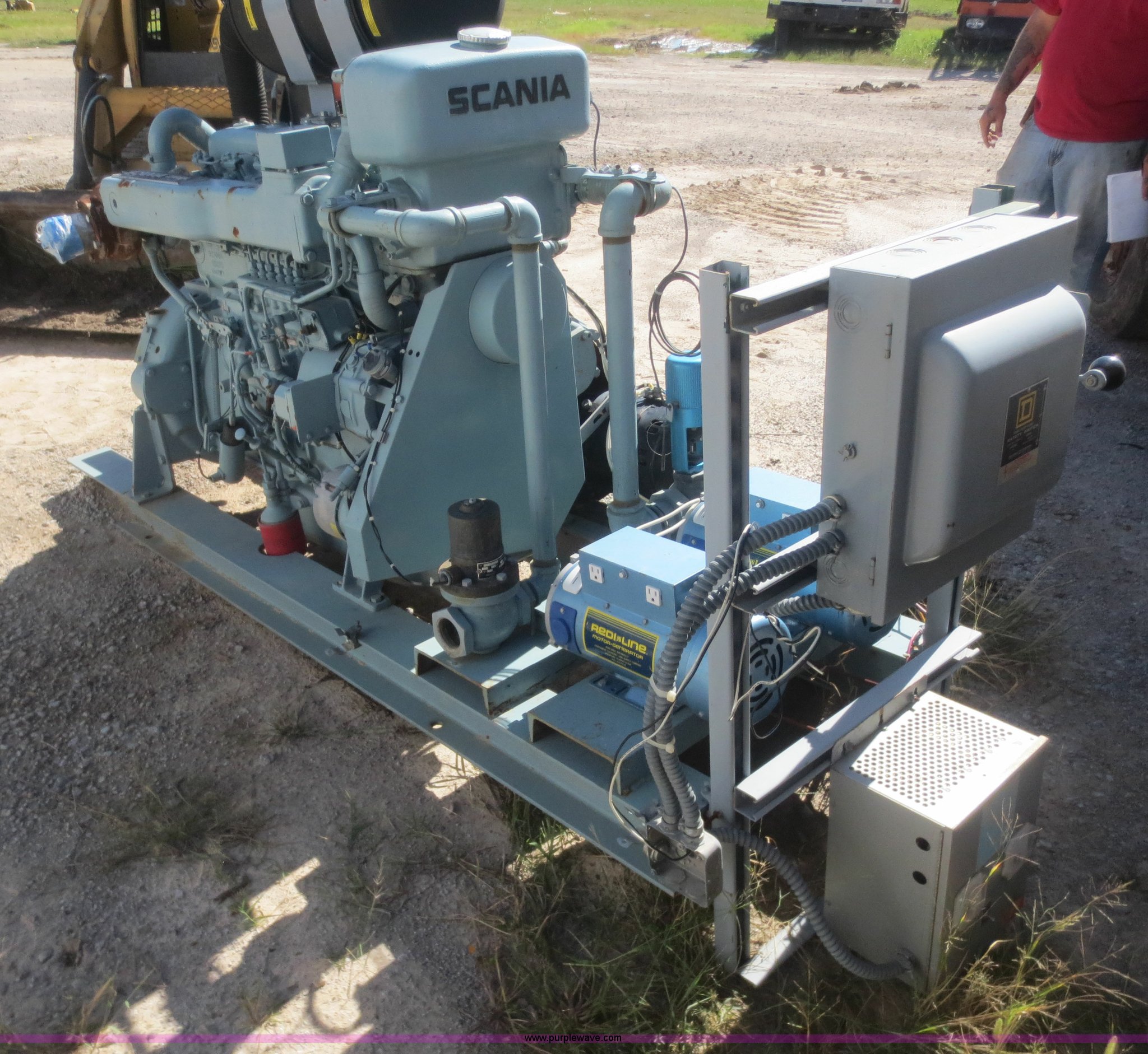 Scania six cylinder diesel engine in Dewey, OK | Item I2201 sold ...