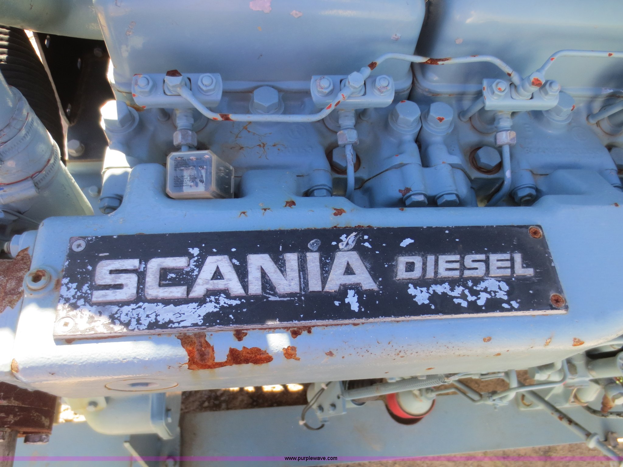Scania six cylinder diesel engine in Dewey, OK | Item I2201 sold ...