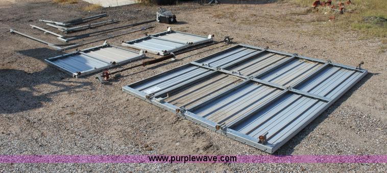 (3) used overhead doors in Arkansas City, KS | Item H8790 sold | Purple ...