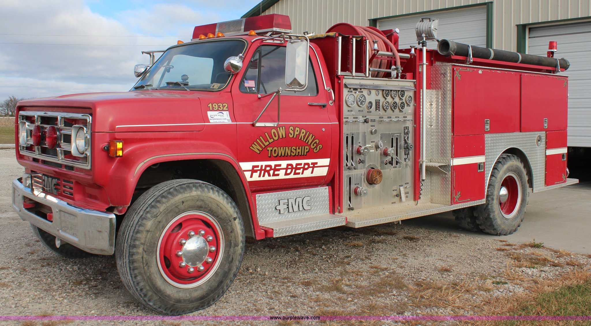 Antique Gmc Fire Truck For Sale at Jordan Moncrieff blog